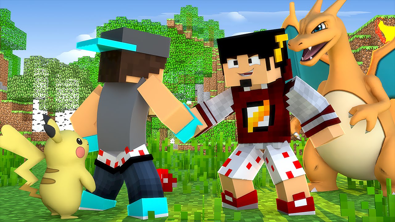 Minecraft: PARCERIA - POKEMON CHAMPIONS #4 ‹ AMENIC › - YouTube