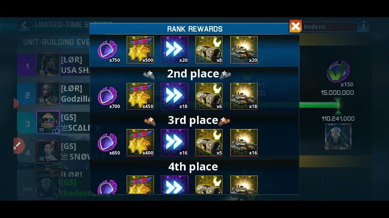 TOP 20 in w132 unit building. ....BIG rewards T15 - YouTube