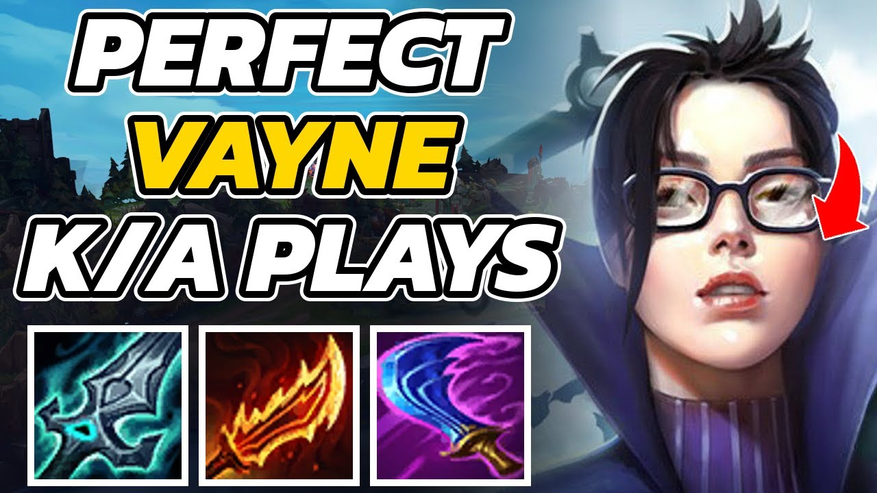MASTER VAYNE GAMES. K/A PLAYS ONLY. LOL META. 58% WIN VAYNE TOP - YouTube