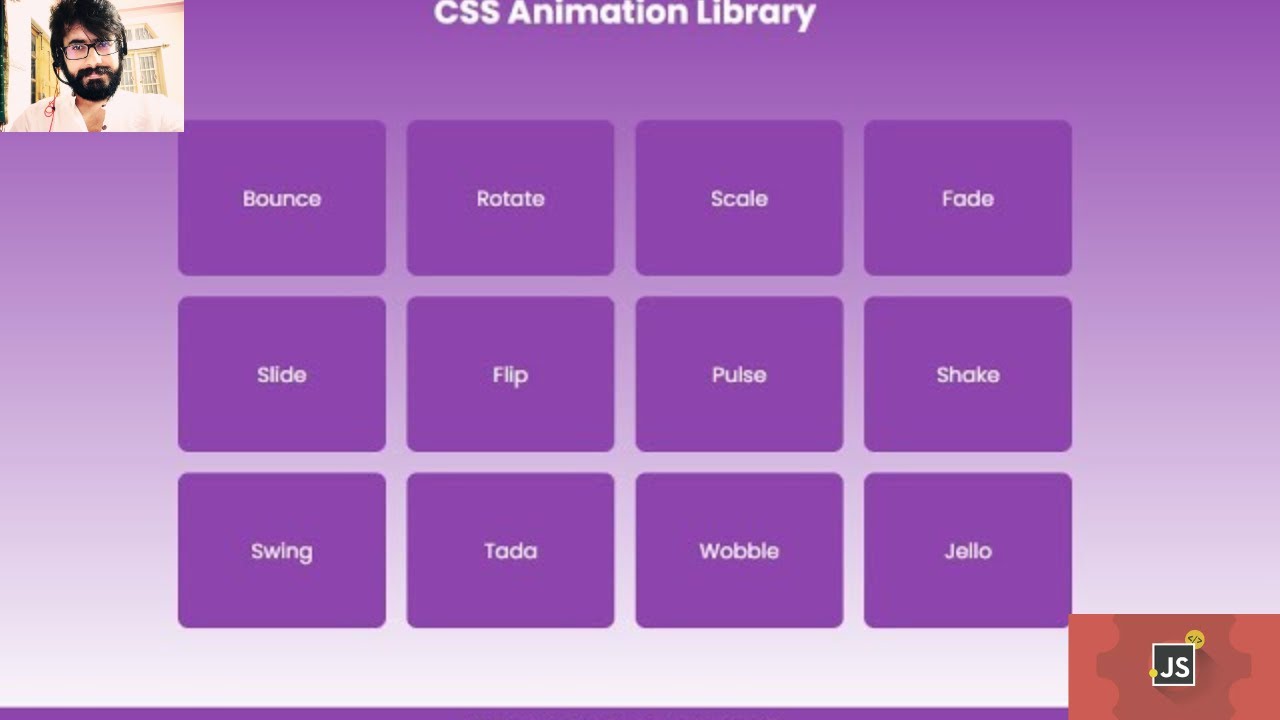 57 Css Animation Library Using Html Css And Javascript Youtube 8309