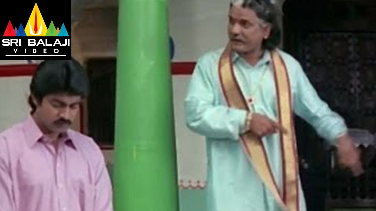 Subhakankshalu Movie Jagapathi Babu and Ravali Comedy | Jagapati Babu ...