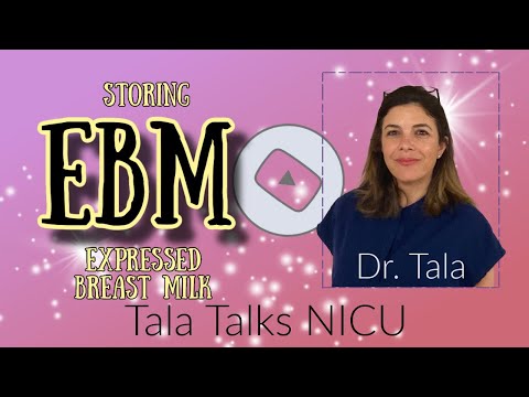 How to SAFELY pump and STORE breast milk - Tala Talks NICU