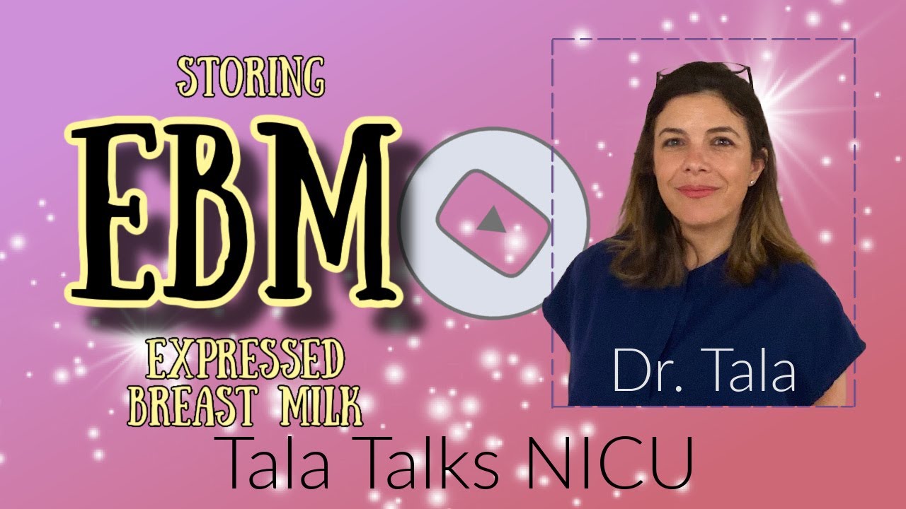How to SAFELY pump and STORE breast milk - Tala Talks NICU - YouTube