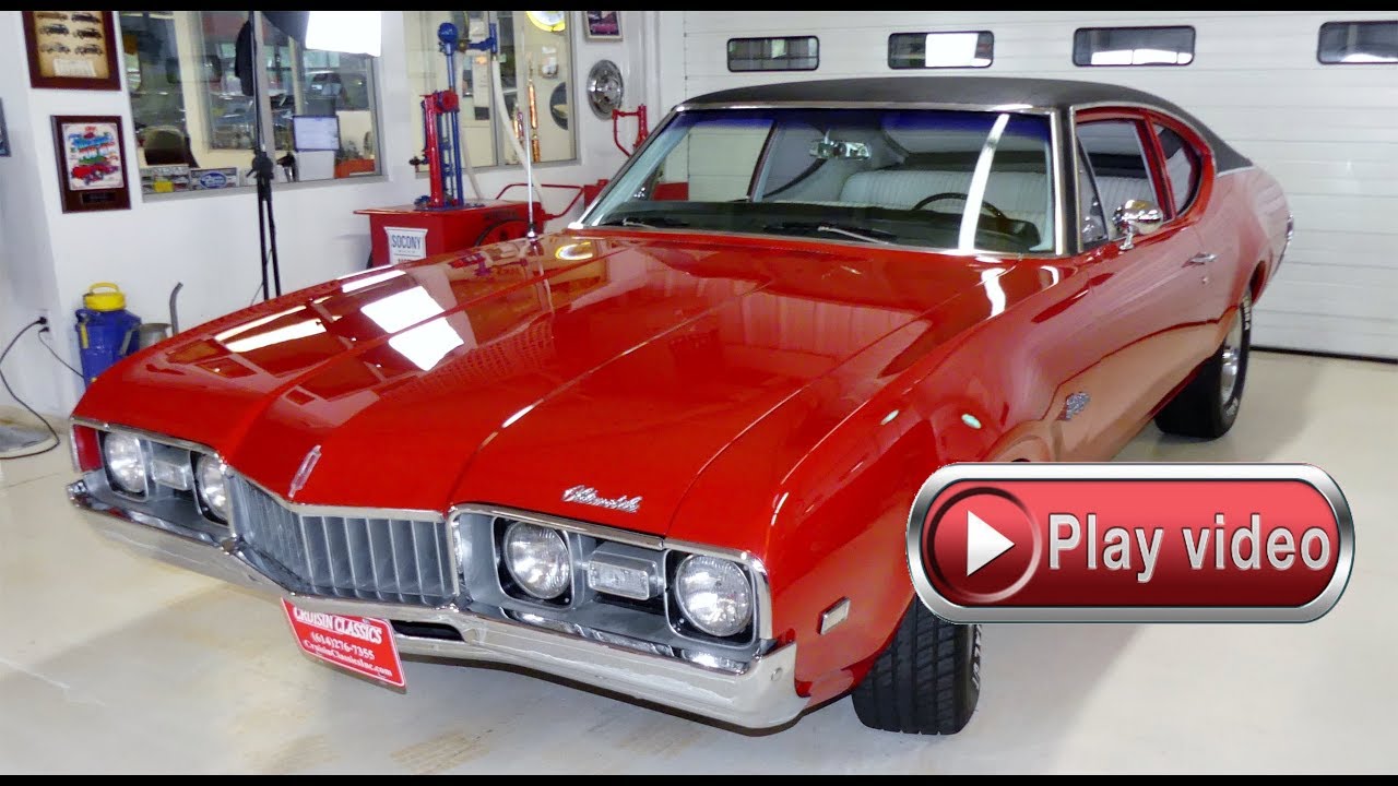 SOLD SOLD SOLD 1968 Oldsmobile Cutlass 350 Rocket Auto with Air - YouTube