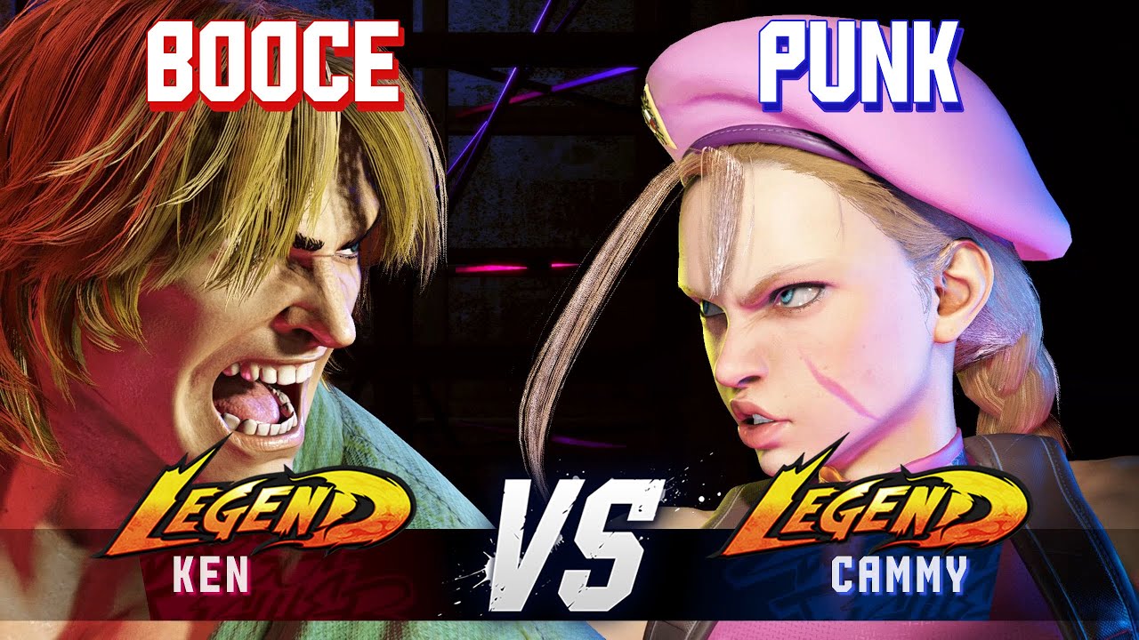 SF6 BOOCE (Ken) vs PUNK (Cammy) High Level Gameplay - YouTube