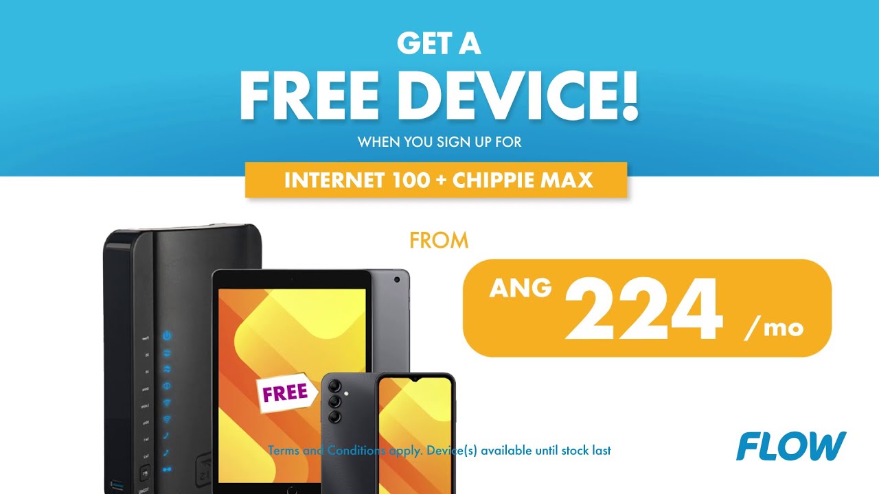 Flow Curacao - Stay connected with Flow - YouTube