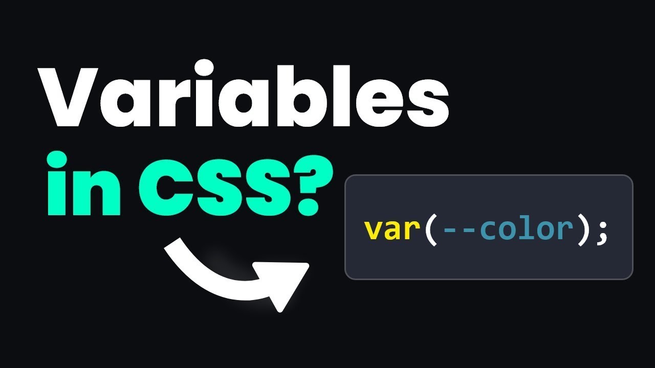 CSS Variables (Custom Properties) Tutorial for Beginners - YouTube