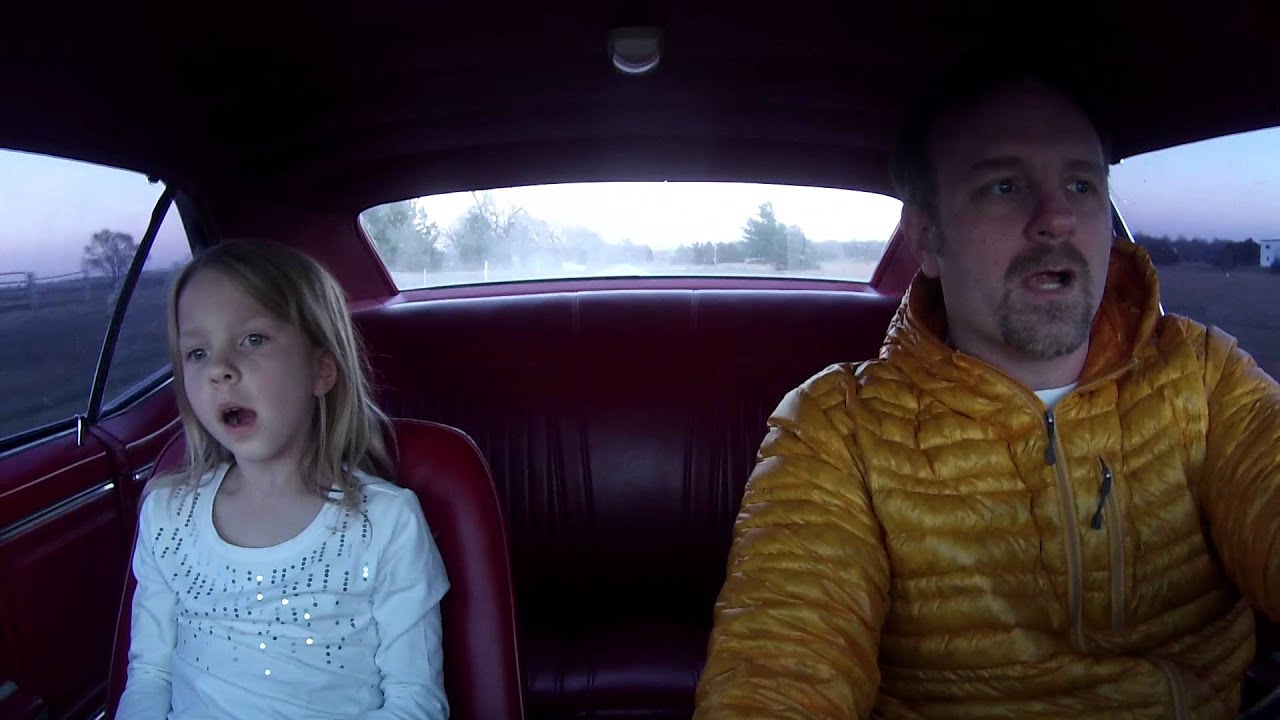 Addie's first memorable ride in the Camaro - YouTube