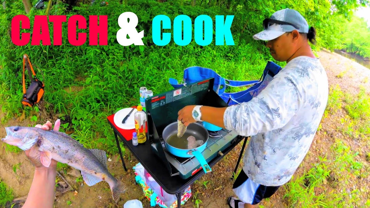 FISHING VLOG 100!!! CATCH & COOK!!! - YouTube