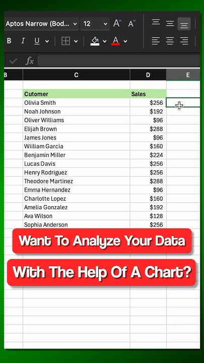 How to add Chart in Excel #excel #exceltips #tipsandtricks #exceltutorials #learn #shorts #viral ...