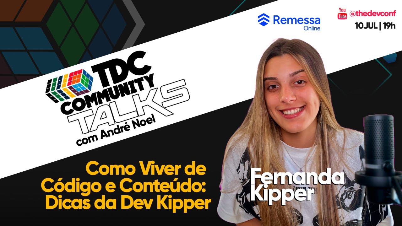 Como Viver de Código e Conteúdo: Dicas da Dev Kipper - YouTube