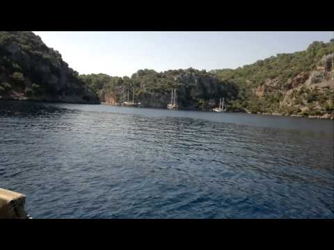 Gocek koylari_merdivenli magara ALARA1 yat gezisi