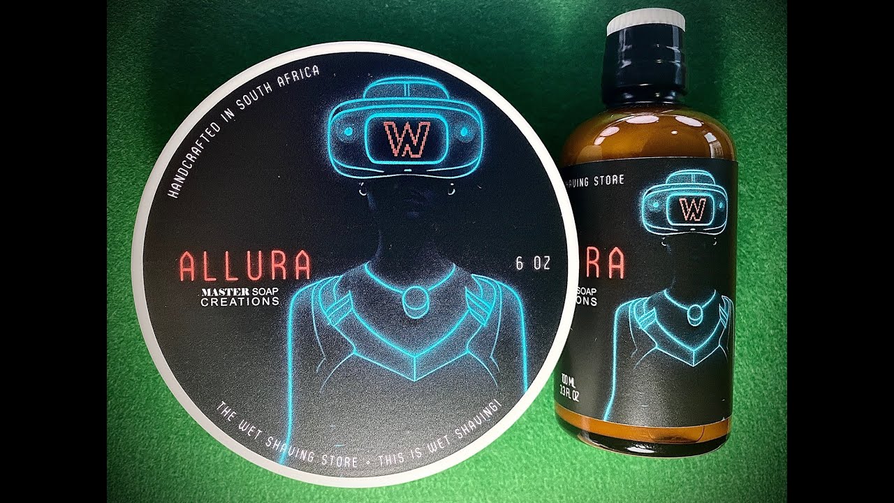 Master Soap Creations Allura at The Wet Shaving Store - YouTube