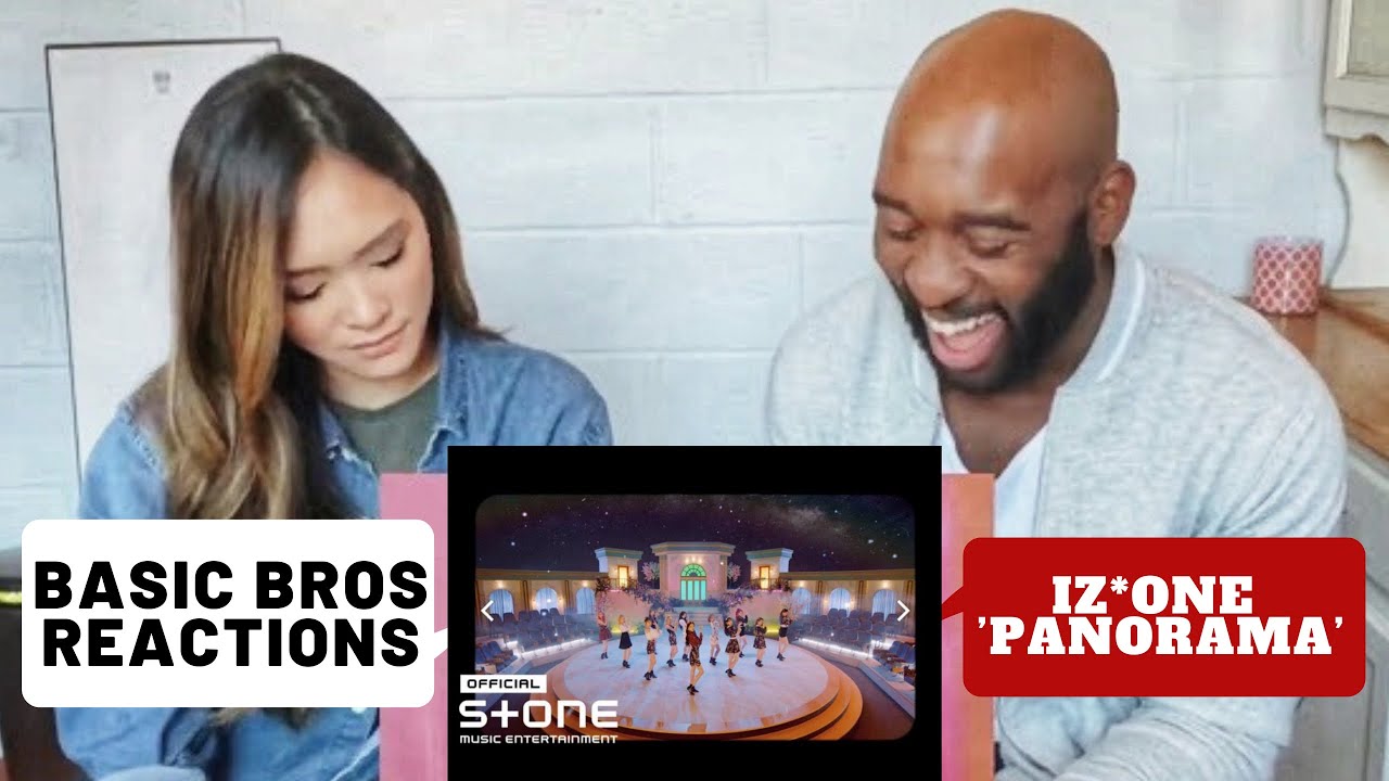 Basic Bros REACT | IZ*ONE 'PANORAMA' - YouTube