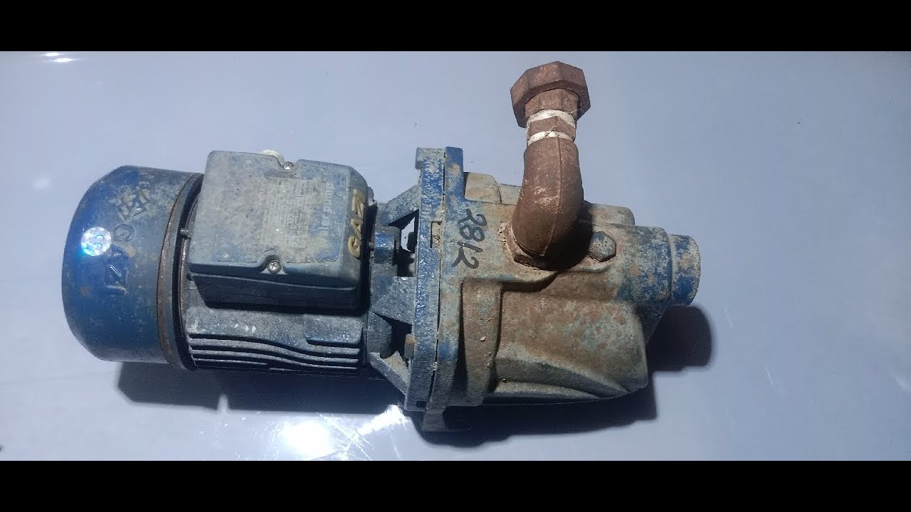 GAZI 1 HP PUMP MOTOR OPEN Automatic Rewinding - YouTube
