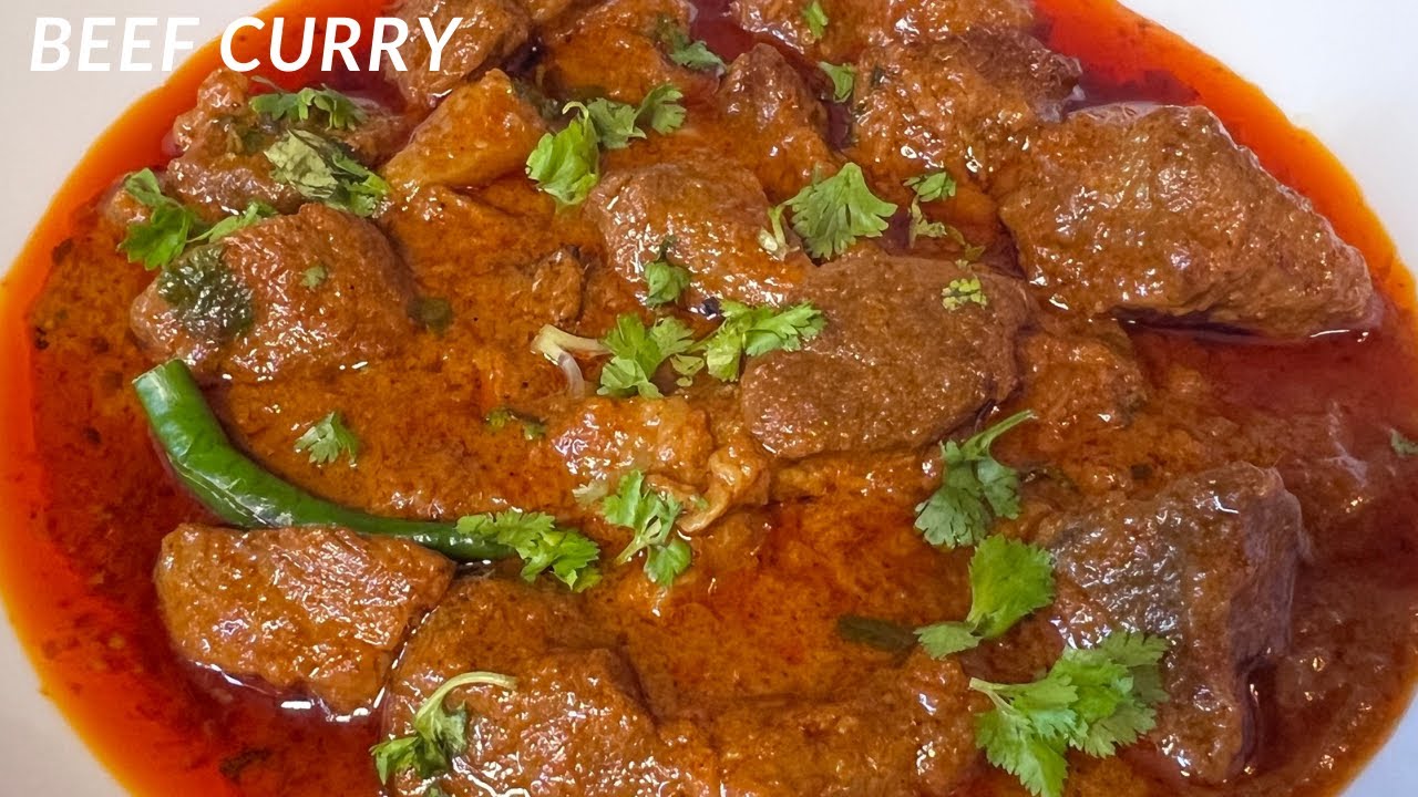 Beef curry recipe | Simple and Easy Meat Masala Recipe - YouTube