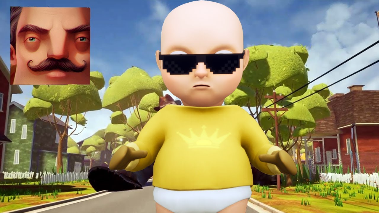 Hello Neighbor - My New Neighbor Mini Baby In Yellow History Gameplay ...