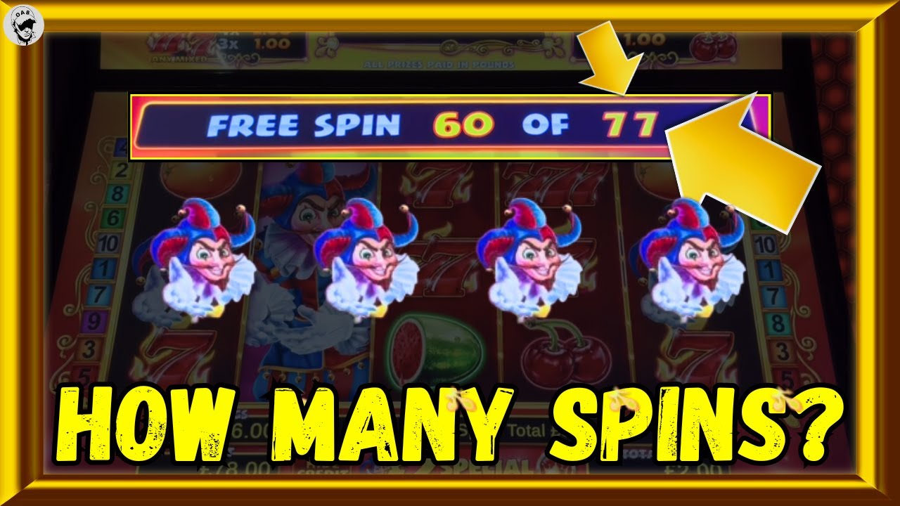 77 Freespins On Crazy Joker Wild! | Light & Wonder Premium Play £500 Arcade Slot - YouTube
