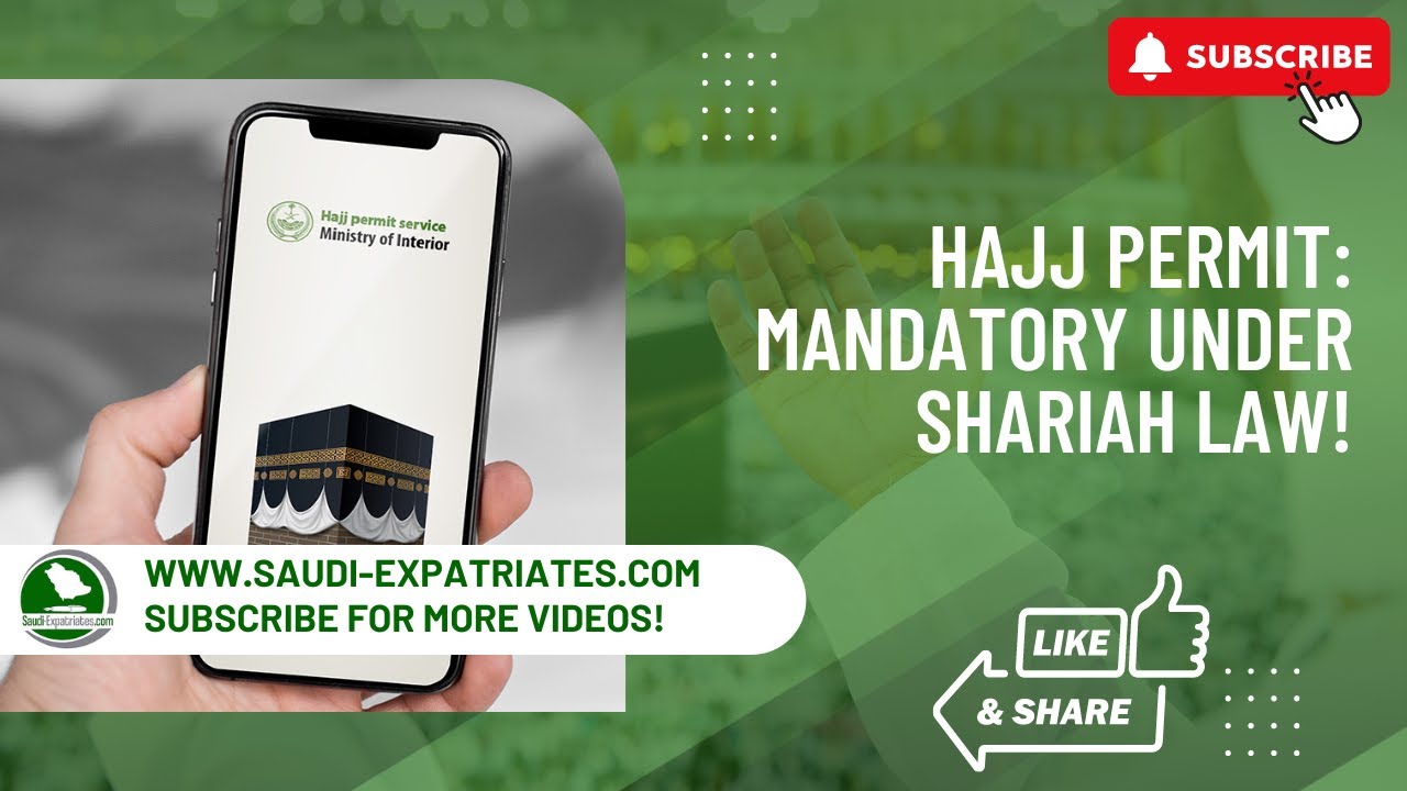 Obtaining Hajj permit is mandatory under Shariah law | Council of ...