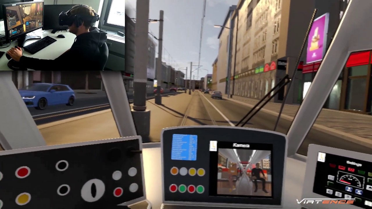Tram VR-Simulator(WIP) - YouTube