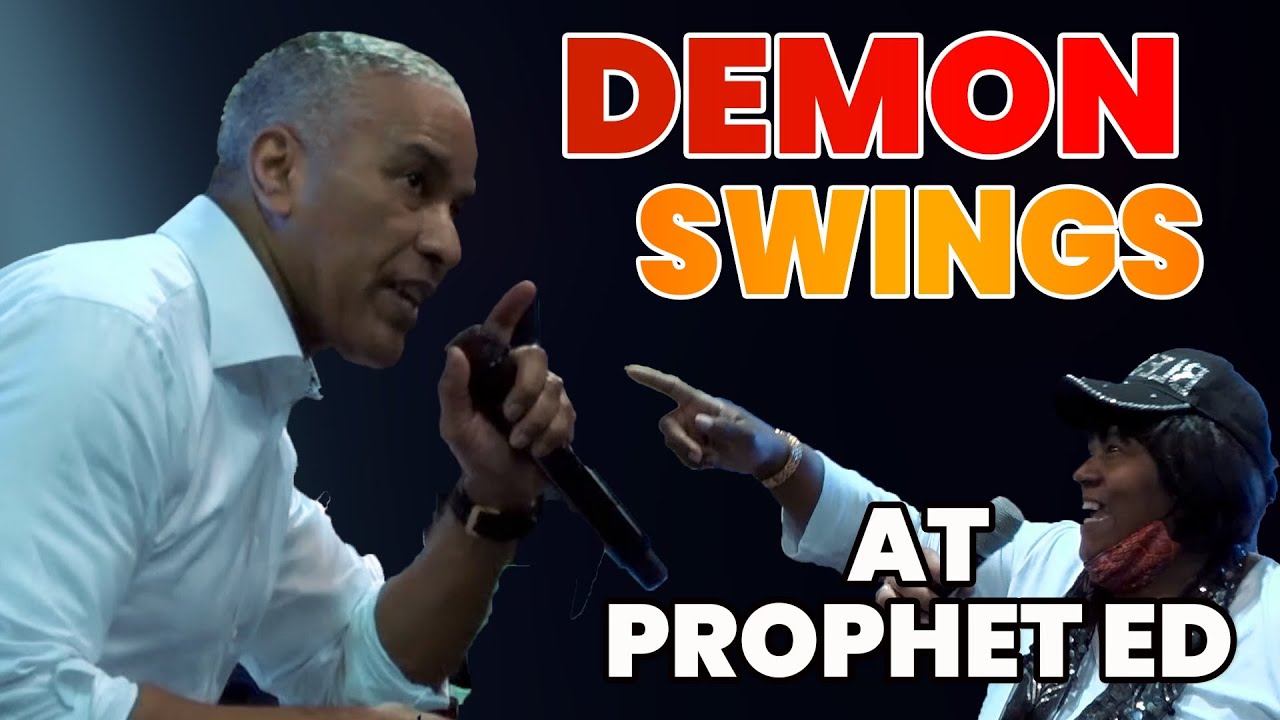 Demon Takes a SWING At Prophet Ed In Church!! - YouTube