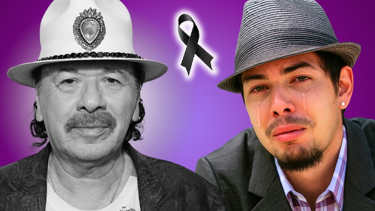 La vida y el triste final de Carlos Santana: Su hijo lloró y confirmó ...