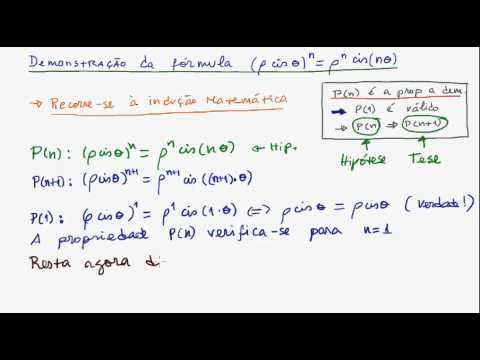 Demonstração das fórmulas de Moivre - parte 2 - YouTube