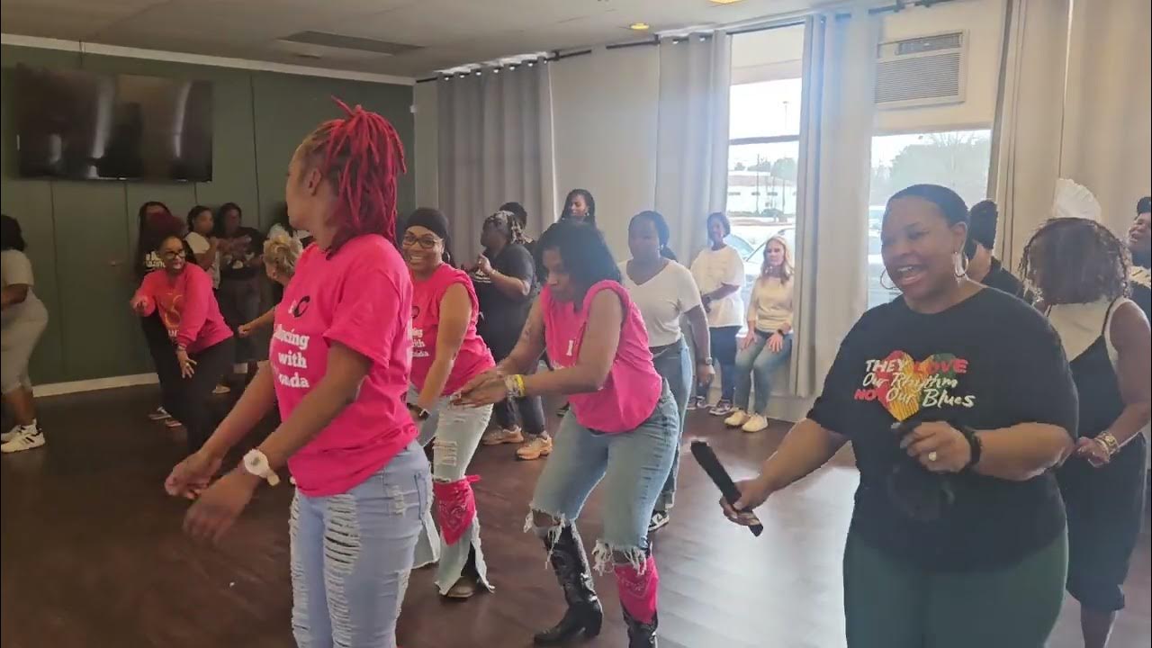 Country Girl line dance 2 ways - YouTube