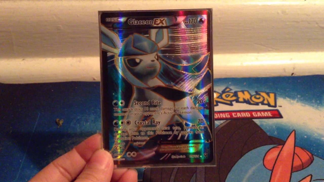 Glaceon ex full art - YouTube
