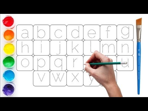 alphabet song, alphabet letters atoz for kids, small abcd, 1234,12345 ...