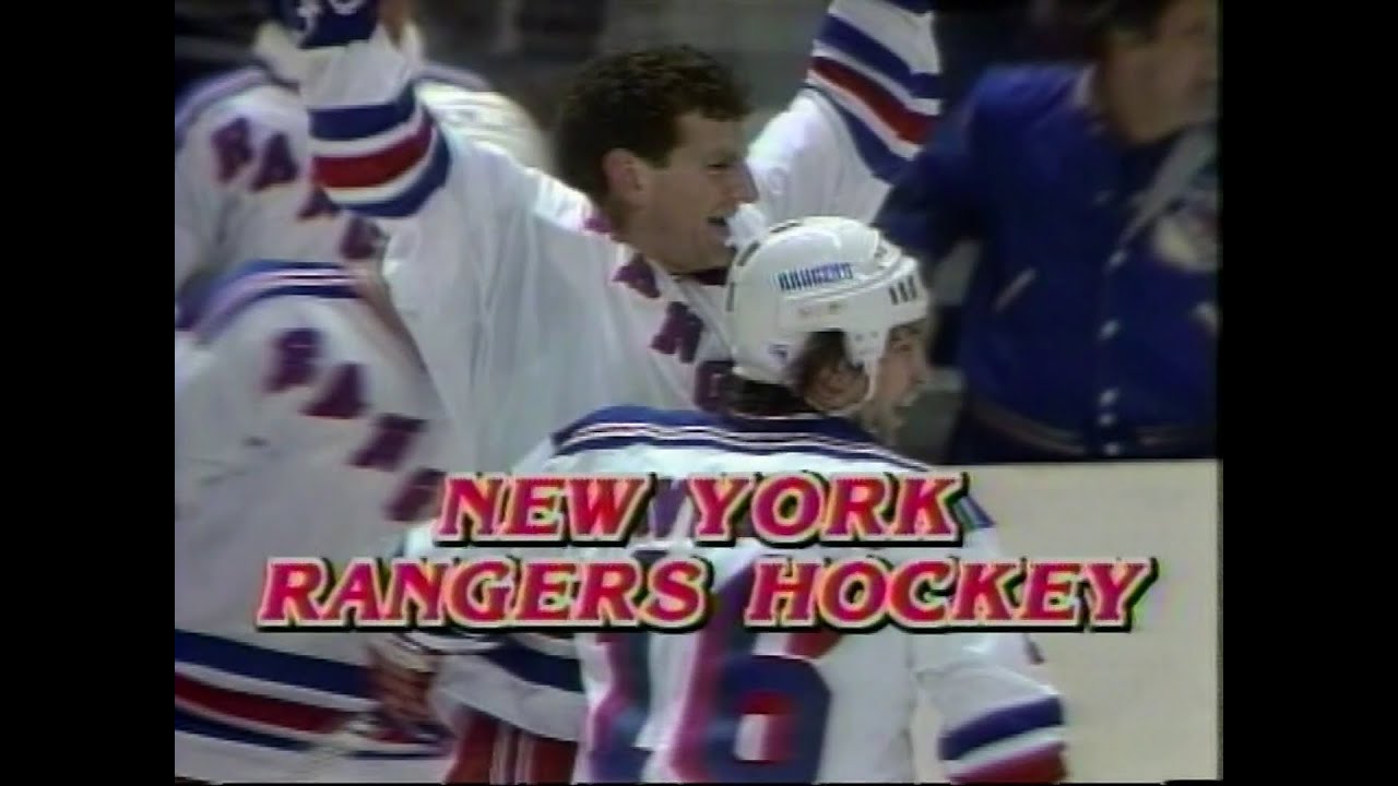 MSG Network - New York Rangers Intro -1985 - YouTube