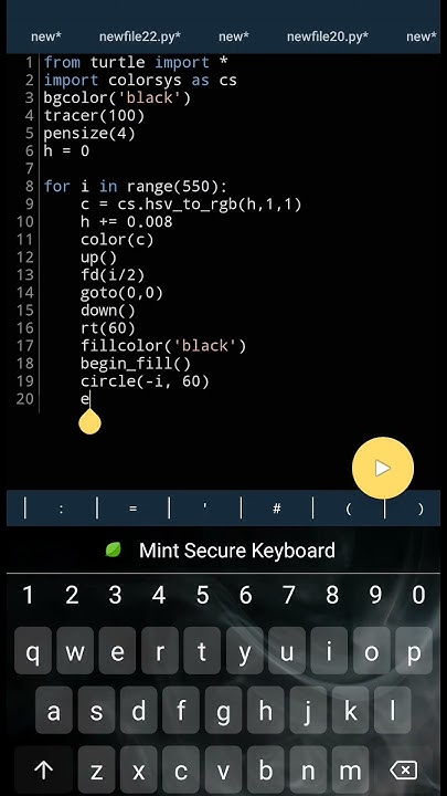 Python Turtle Graphic Design π’ Coding Status ππ Shorts Programming