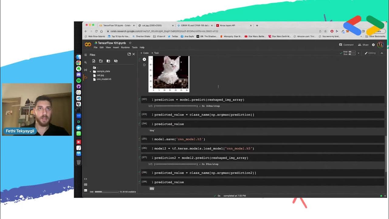 TensorFlow nedir? Nasıl Kullanılır? || Fethi Tekyaygil - YouTube