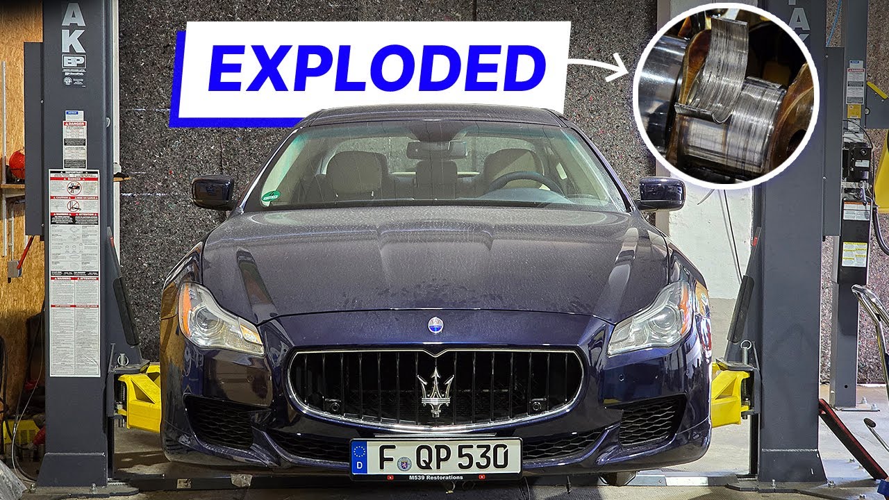 Ferrari/Maserati Engine That Lasted 5 Minutes - Quattroporte GTS - PT6 ...