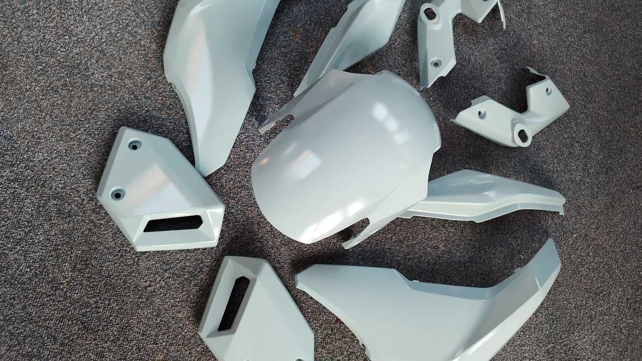 Honda Grom Msx 125 cc Quick DiY Paint job Fairing Plastics - YouTube