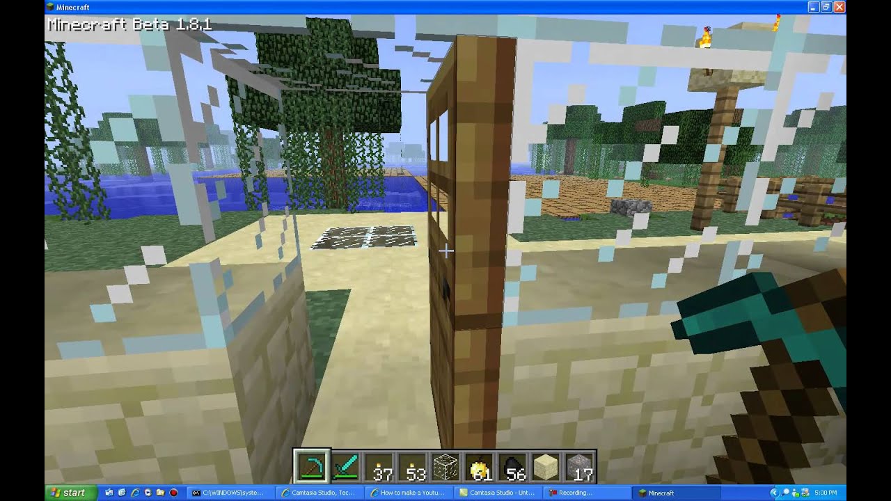 minecraft test - YouTube