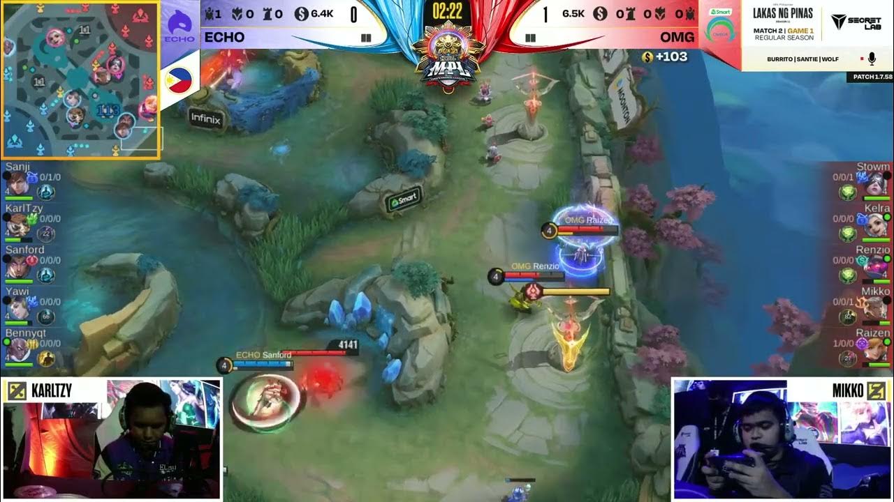 OMEGA VS ECHO | GAME 1 | MPL PH S11 W4D1#OMEGA #ECHO - YouTube