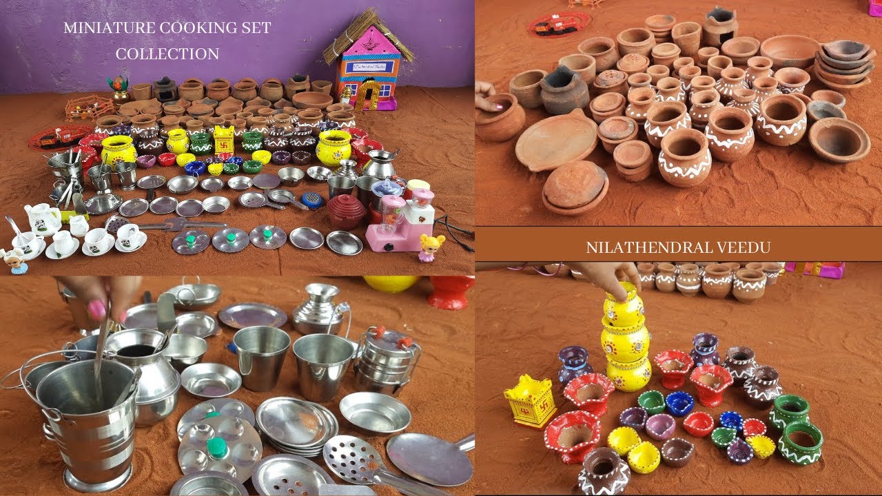 Miniature kitchen set collection | Miniature collections for kids ...