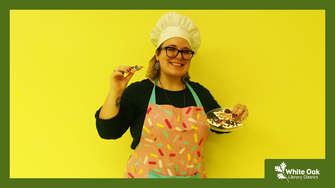 Tasty Treats with Miss Terri: Melted Snowman Bark - YouTube