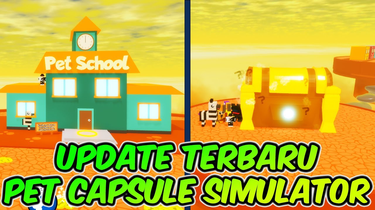 Update Terbaru Pet Capsule Simulator | Roblox Indonesia - YouTube