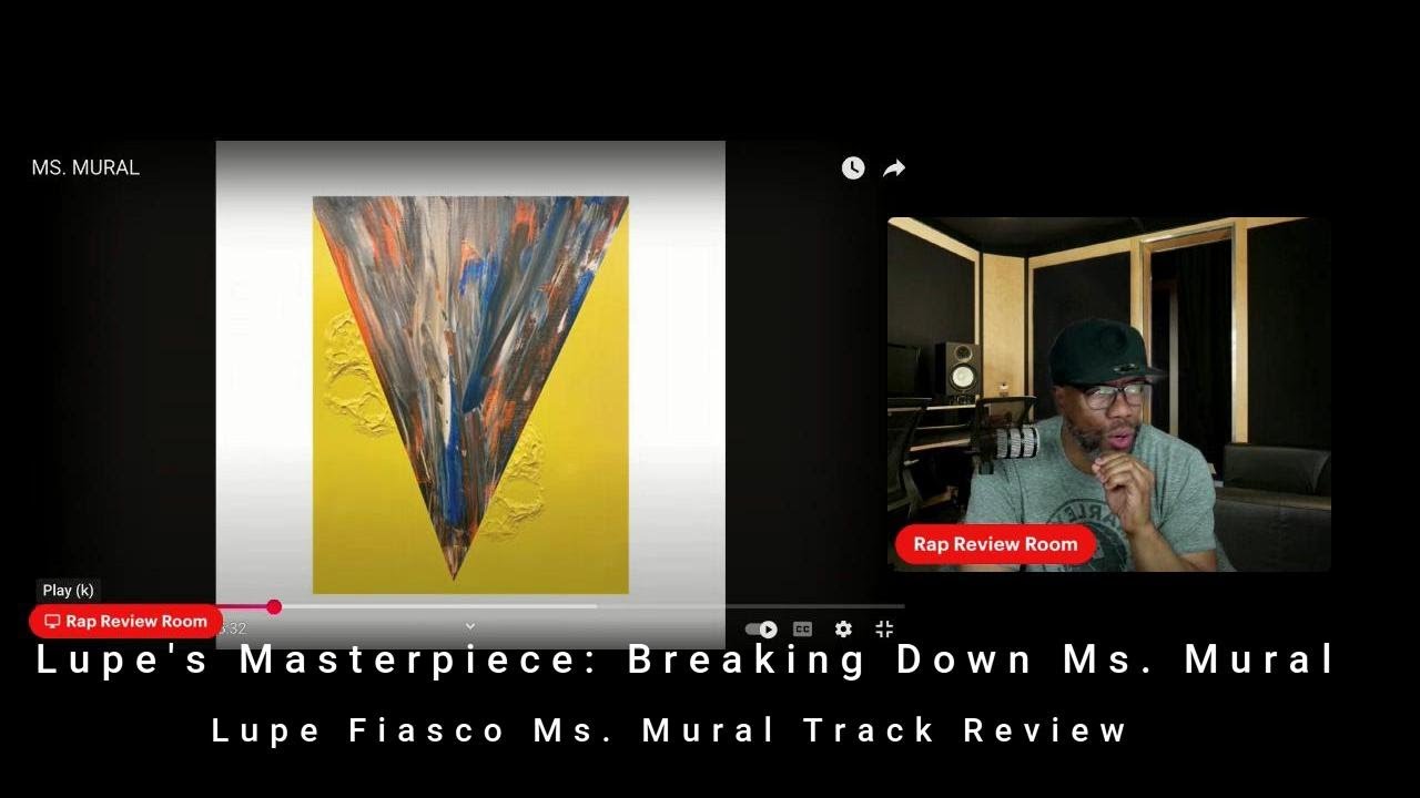 Lupe Fiasco SNAPS on Ms. Mural 🔥 | You Won't Catch Every Bar! - YouTube