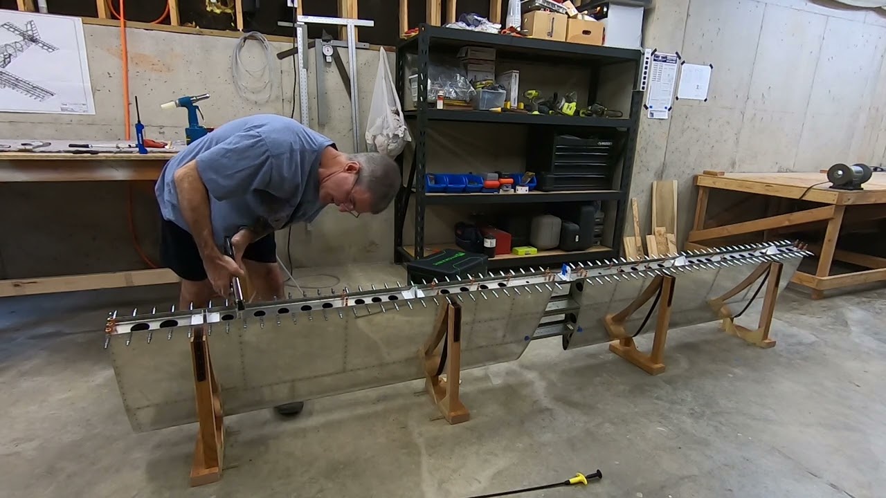 RV 10 Build Log Emp 52 - Rear spar... Finishing the Horizontal ...