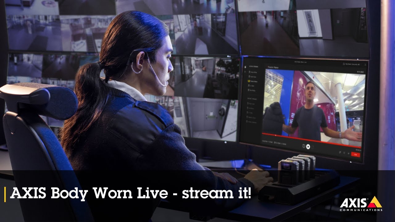 AXIS Body Worn Live - stream it - YouTube