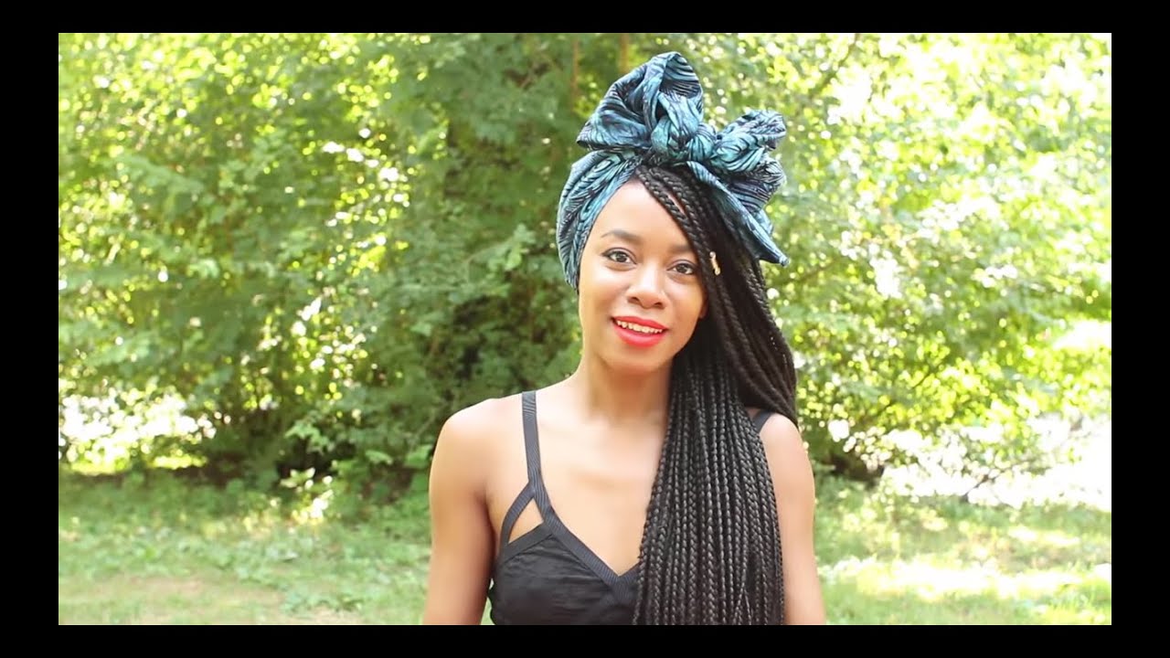 Styling Your Wrap with Braids - YouTube