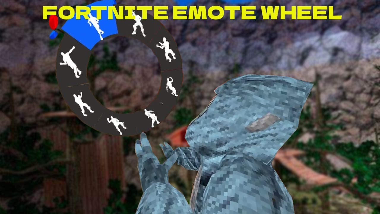 TROLLING WITH FORTNITE EMOTE WHEEL IN GTAG #gorillatag #trend #emote # ...