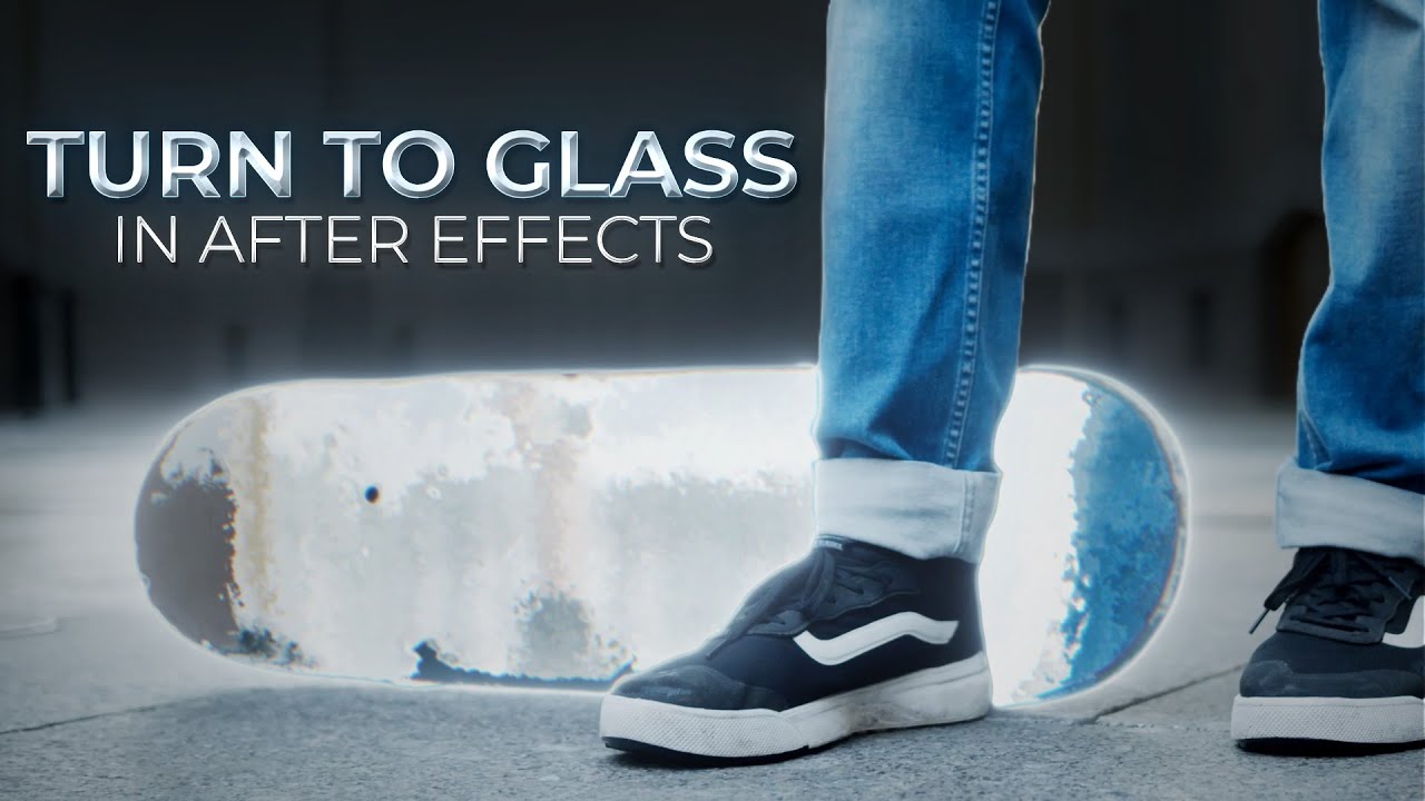 Create A Glass Effect In After Effects - YouTube