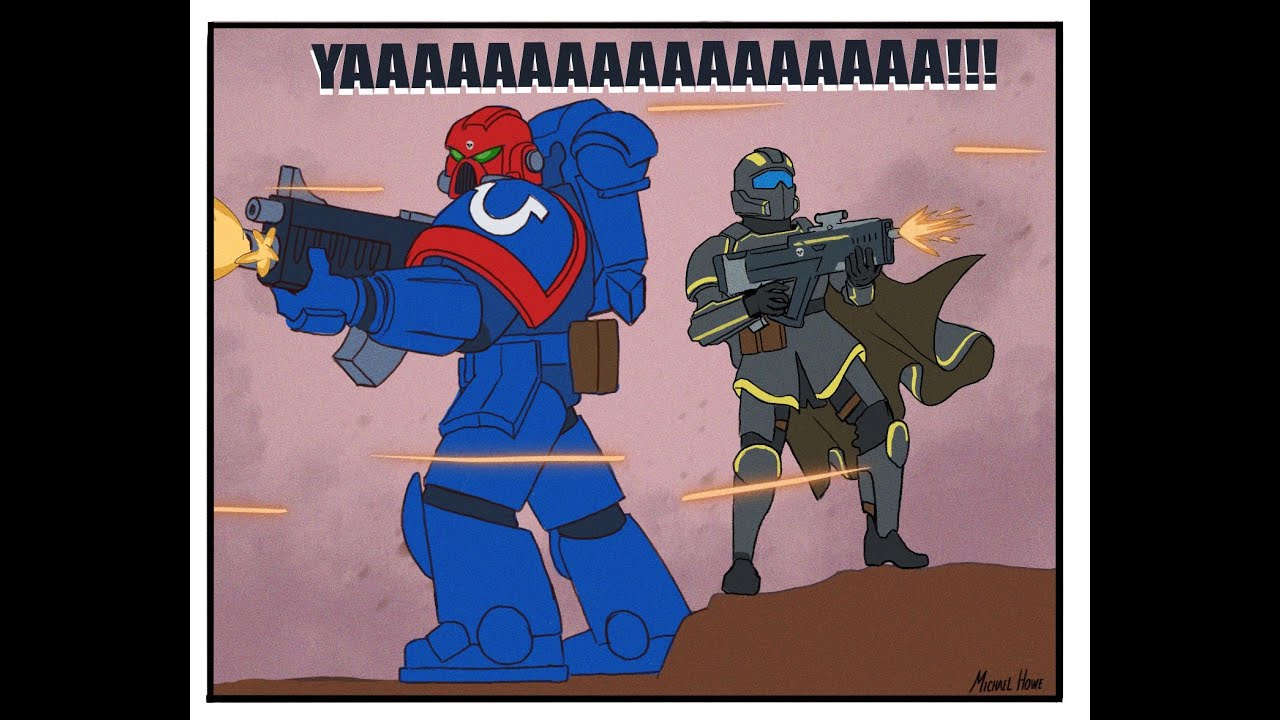 Warhammer 40K and Helldivers Crossover. - YouTube