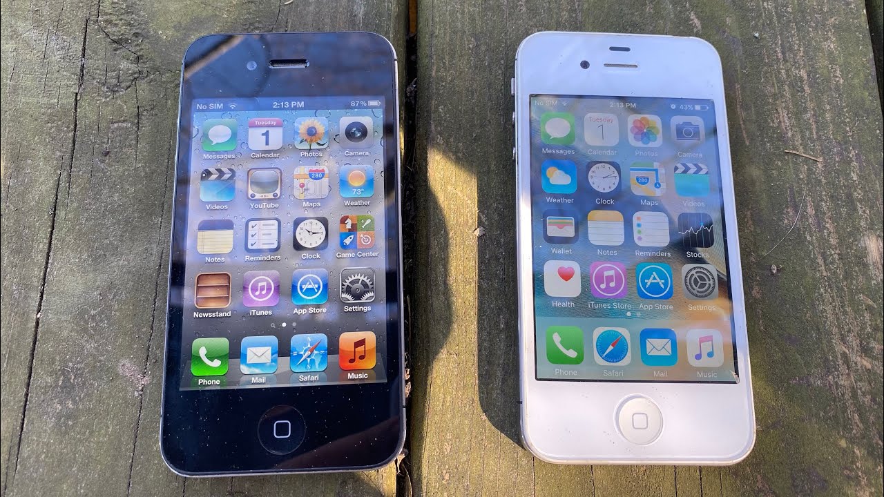 iPhone 4S iOS 5.1.1 vs iOS 9.3.6 Speedtest - YouTube