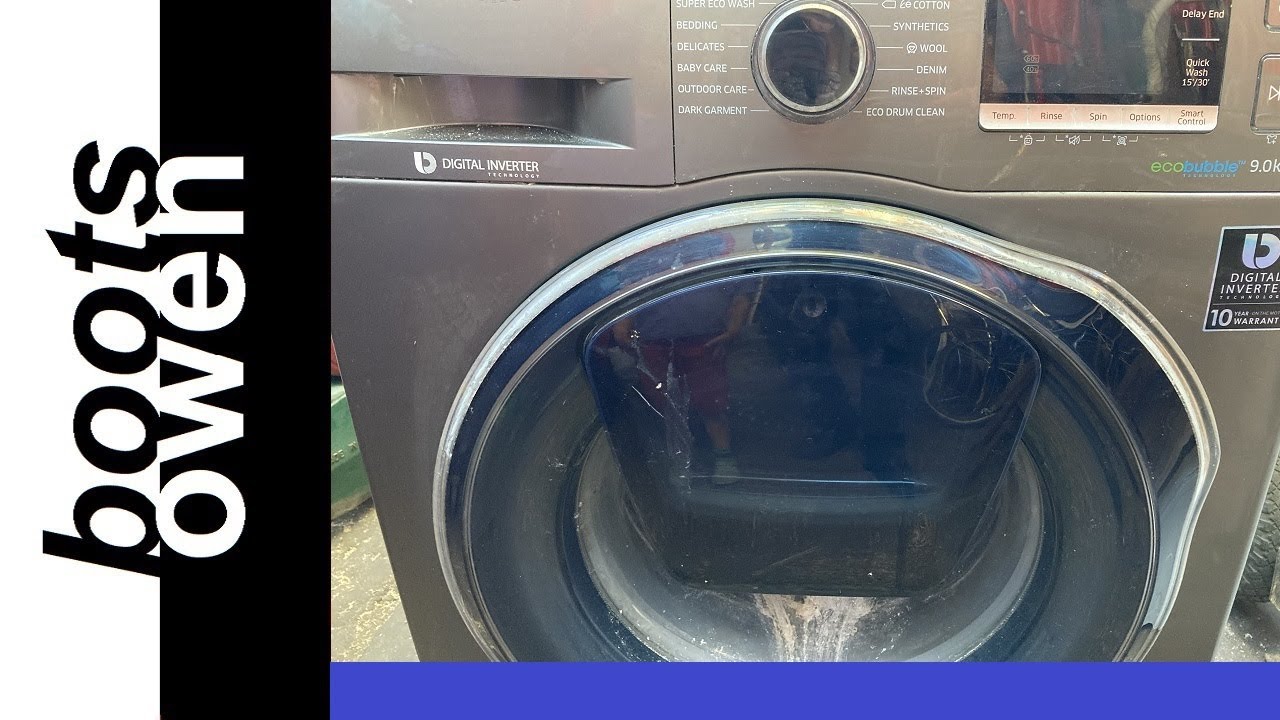 Samsung Ecobubble Washing Machine Test Wash Leaky Youtube