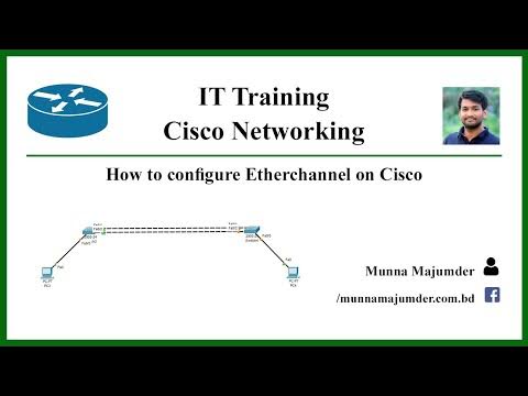 How to configure Etherchannel on cisco - YouTube